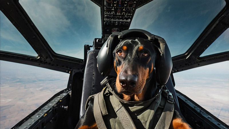 Unique Aviation Dog Names: From Maverick to Amelia